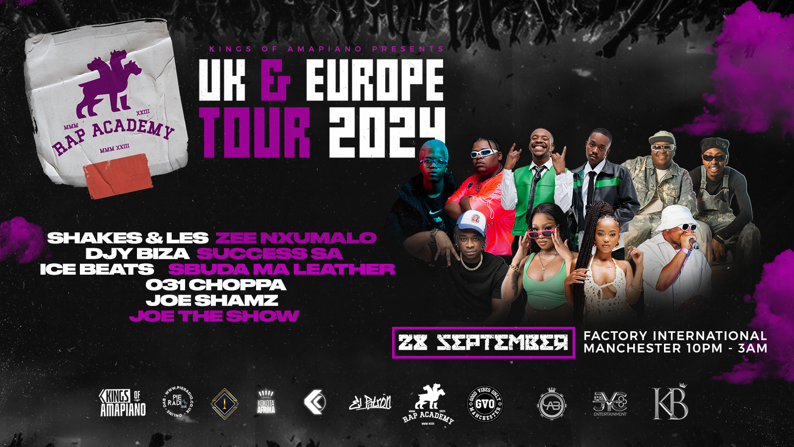 Rap Academy Tour: Factory International, Manchester | Tickets and Event ...