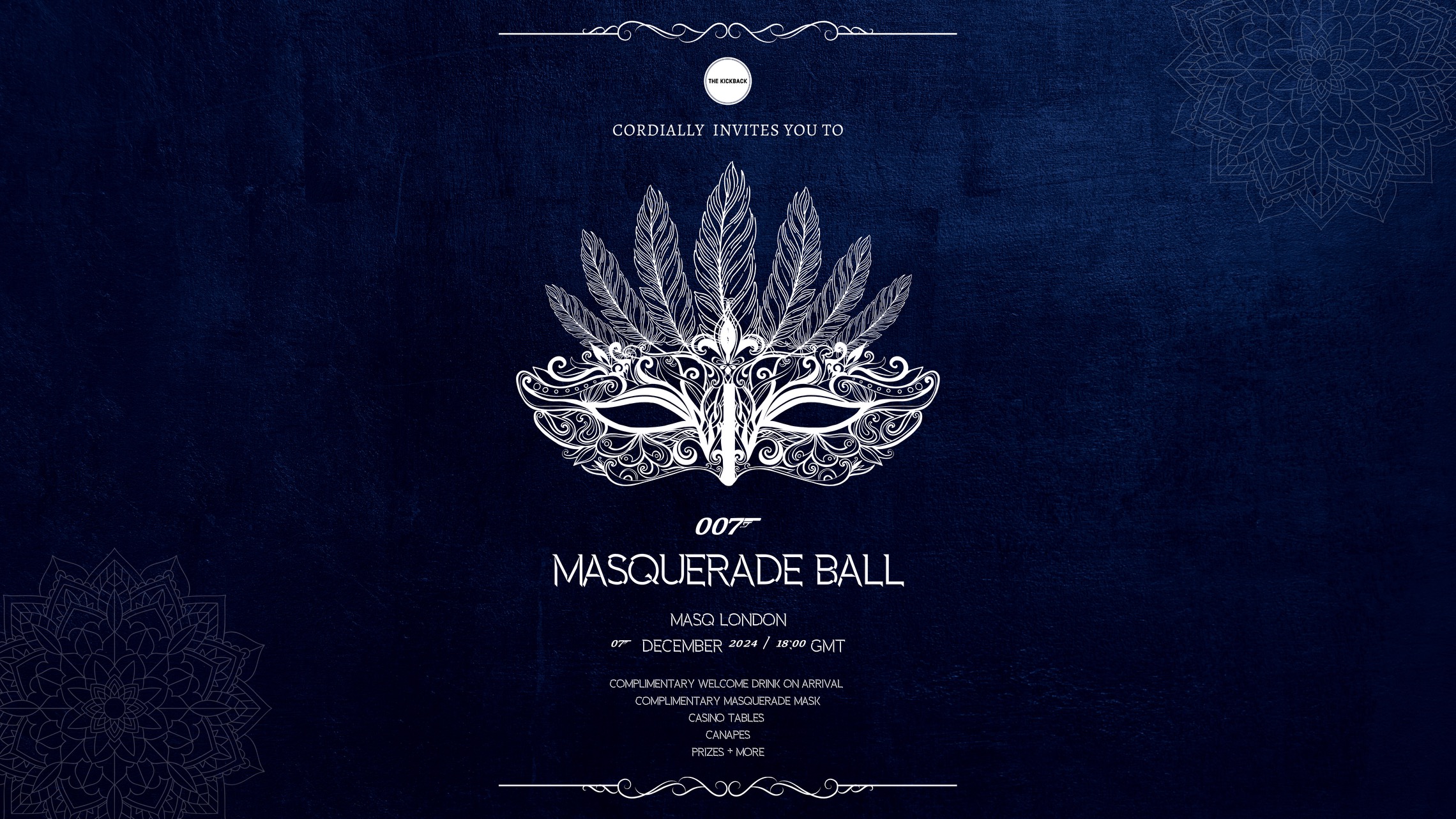 007 MASQUERADE END OF YEAR PARTY 2024 (BLACK PROFESSIONALS) | Tickets ...